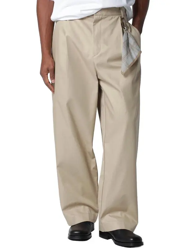 DARKPARK Cotton Trousers - Beige