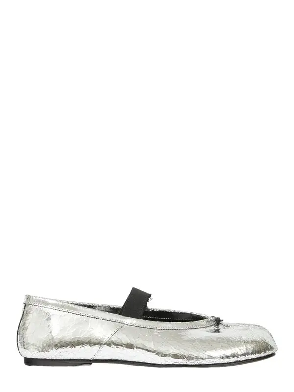 MAISON MARGIELA Ballerina Shoes - Silver/black