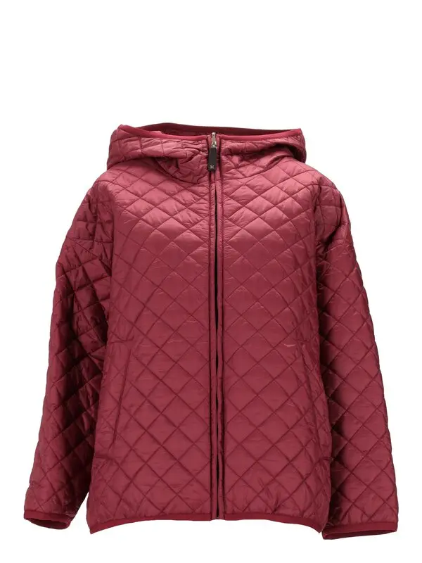 Max Mara Quilted Short Imbottito - Rosso