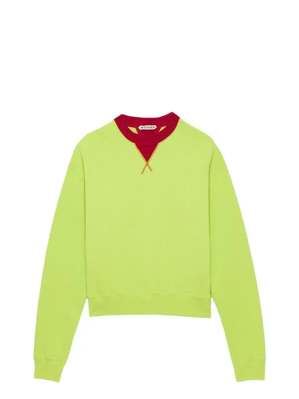 JW Anderson Crewneck Sweatshirt - Green