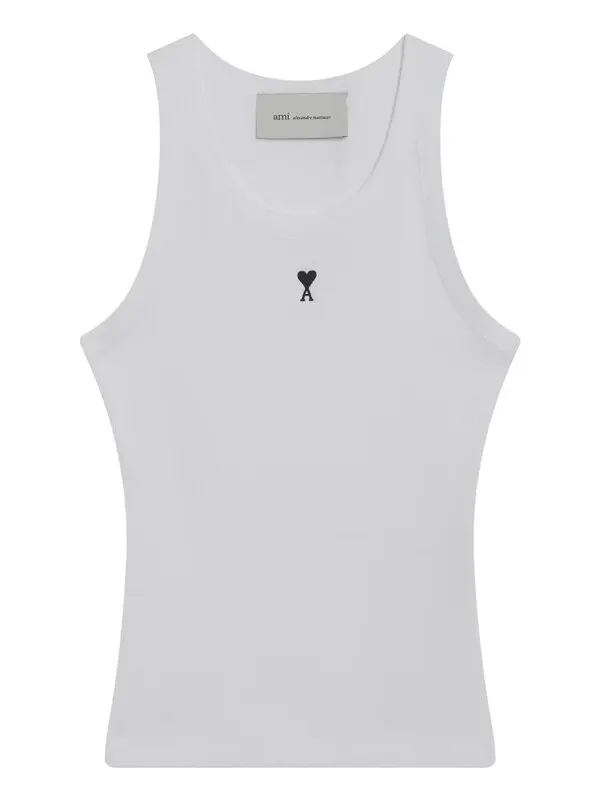 Ami De Coeur Tank Top - White