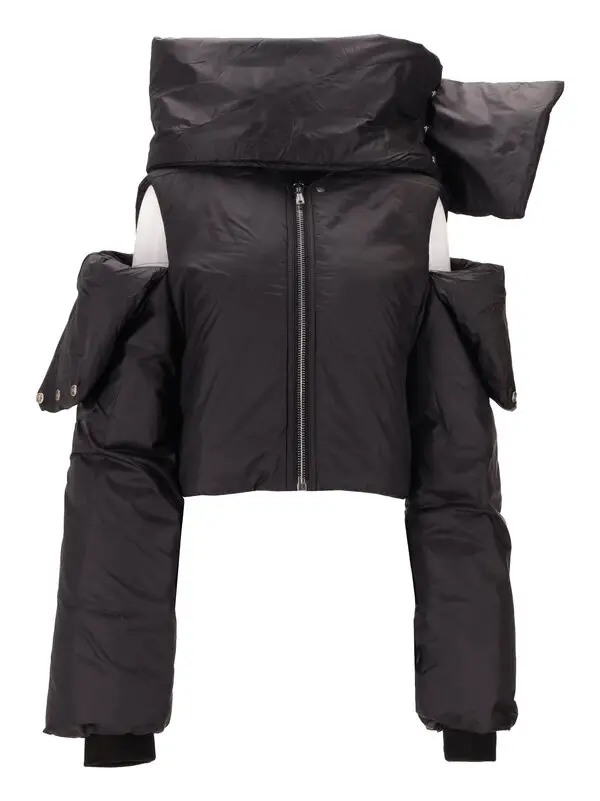 Rick Owens Convertible Jacket - Black