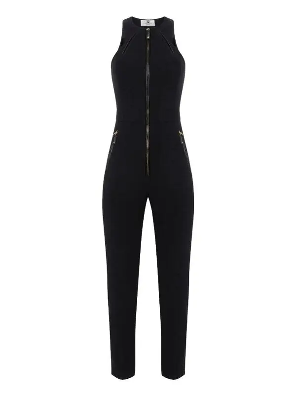 Elisabetta Franchi Tuta Jumpsuit - Nero