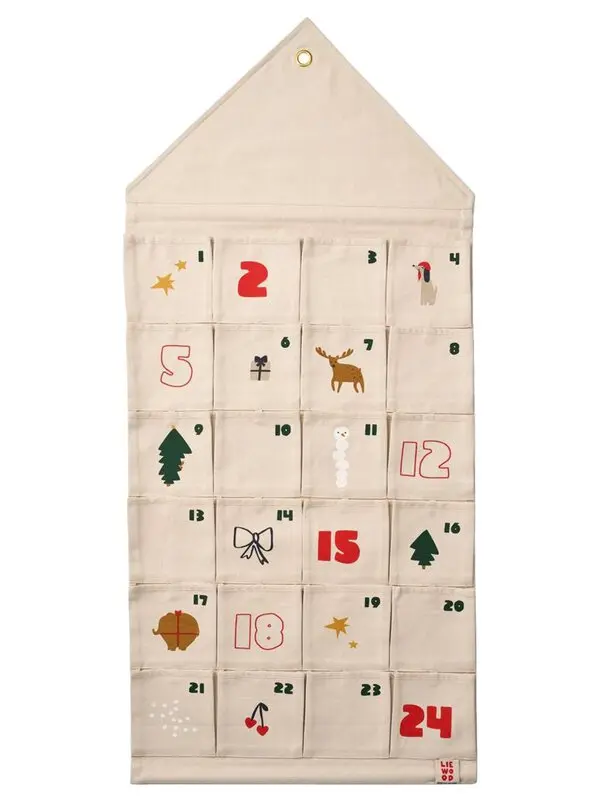 LIEWOOD Santa Fabric Advent Calendar - Multicolor