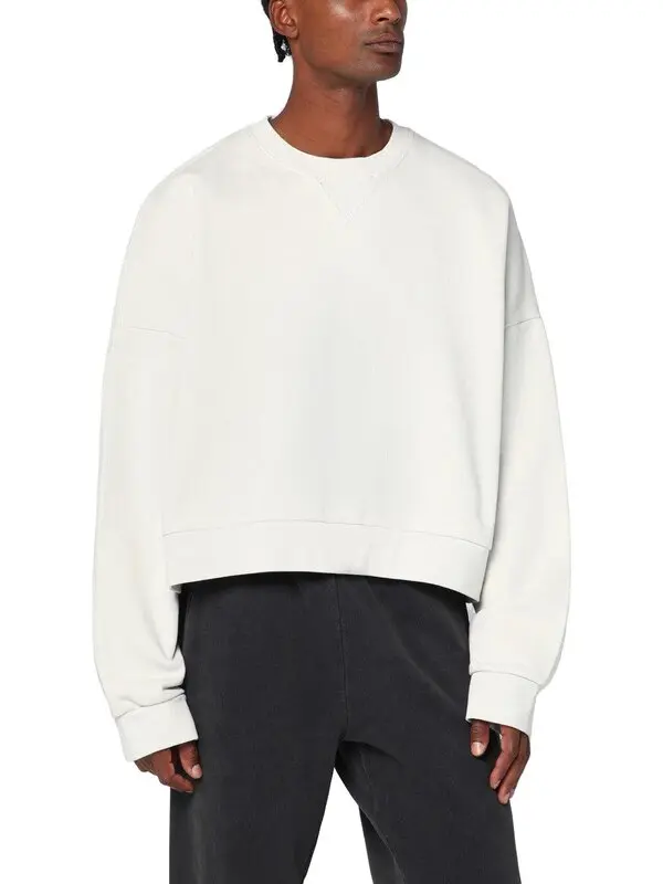 ENTIRE STUDIOS Ivory Cotton Sweatshirt - White