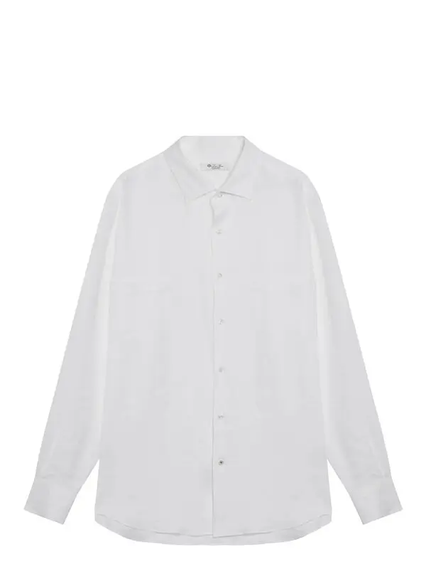 Loro Piana Linen Shirt - White