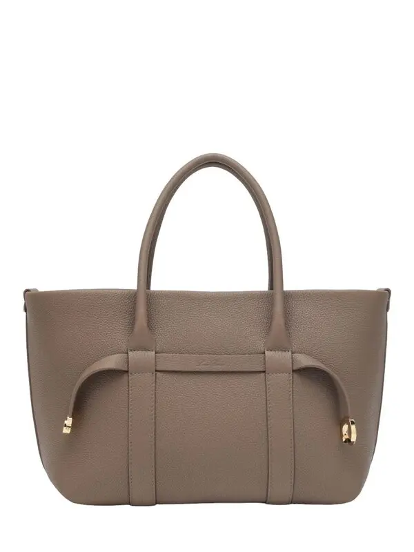 Loro Piana Ghiera Small Shopper Bag - Brown