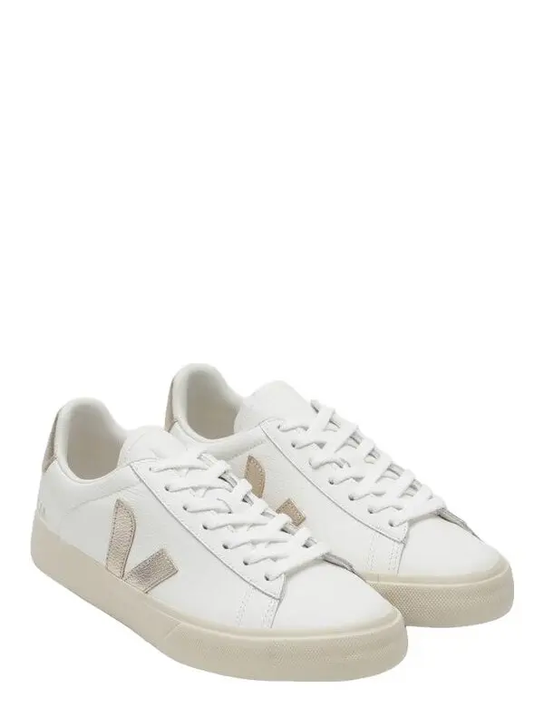 VEJA Campo Leather Sneakers - White