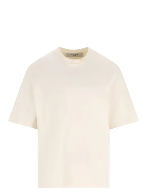 GOLDEN GOOSE Cotton T Shirt - White