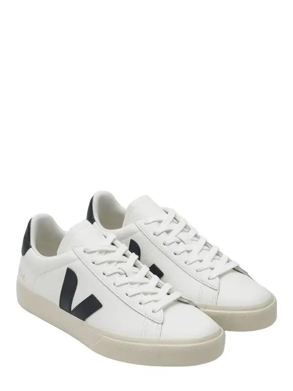 VEJA Campo Leather Sneakers - White
