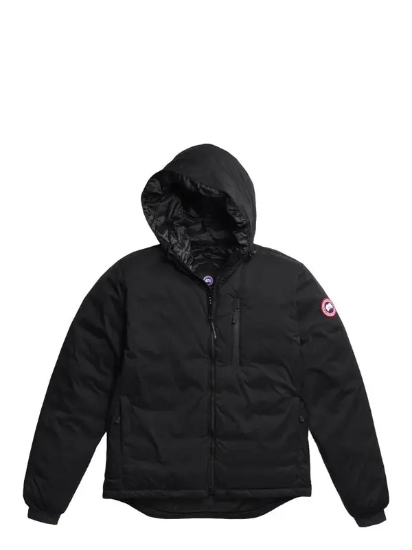 Canada Goose Lodge Jacket With Hood - Black