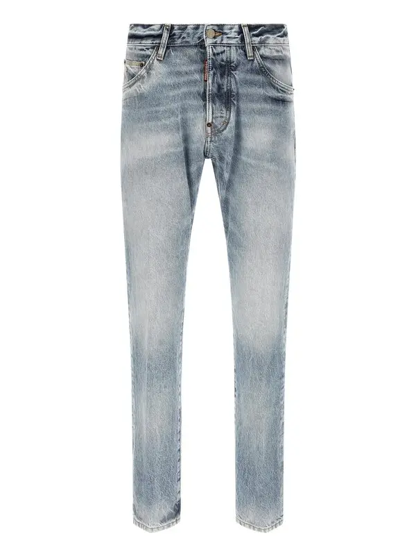 Dsquared2 Teddy Slim Fit Jeans - Light Blue