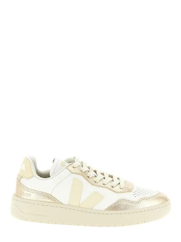 VEJA V-90 Sneakers - Gold