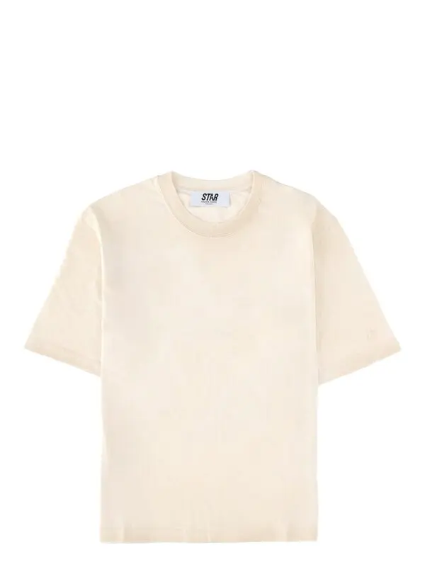 GOLDEN GOOSE Logo T-shirt - Ivory
