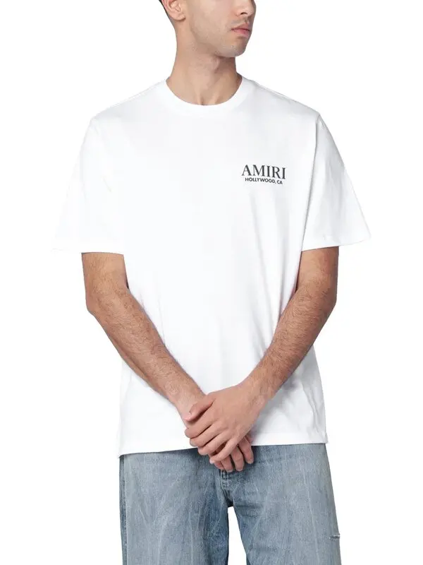 Amiri Bones Stacked T Shirt - White