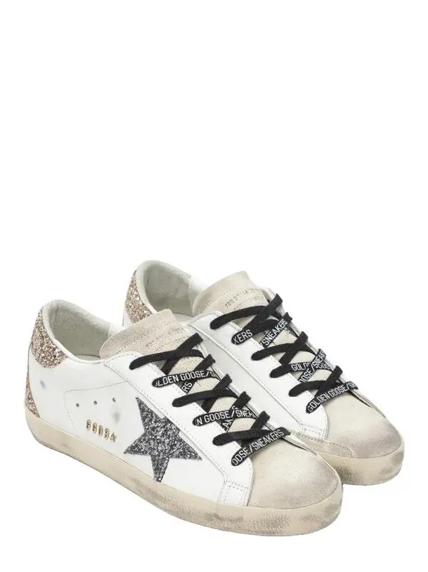 GOLDEN GOOSE Super-star Low-top Sneakers - White