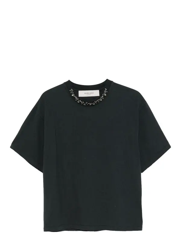 GOLDEN GOOSE Cotton T-shirt - Black