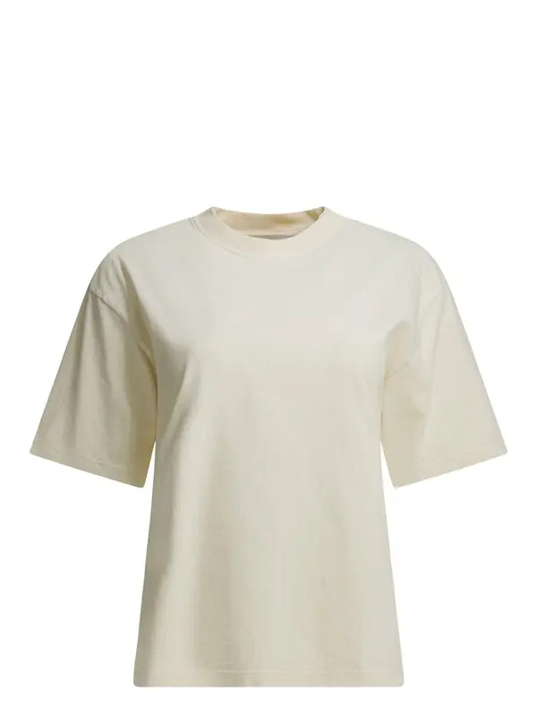 GOLDEN GOOSE Cotton Jersey T-shirt With Logo - White