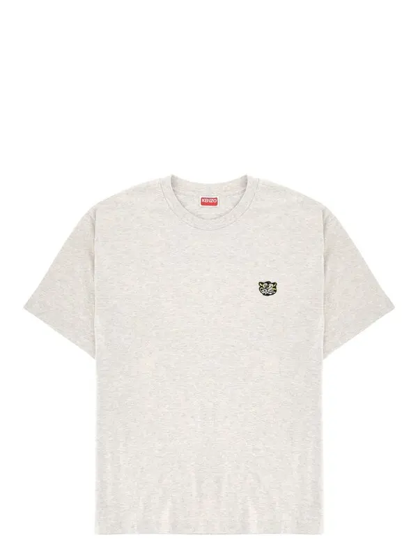 Kenzo T Shirt With Logo - Grey