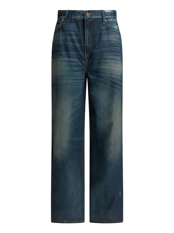 GOLDEN GOOSE Peggy Straight-leg Jeans - Blue