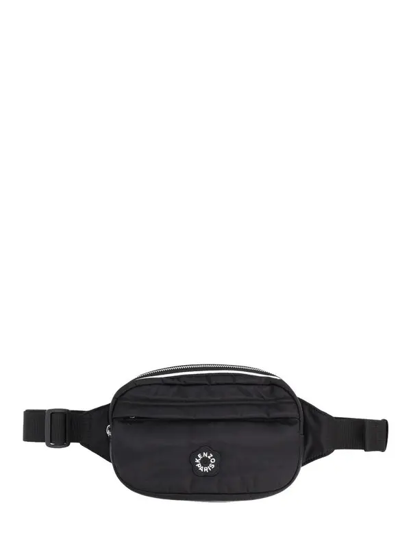 Kenzo Pouch With 'boke Flower 2.0' Logo - Black