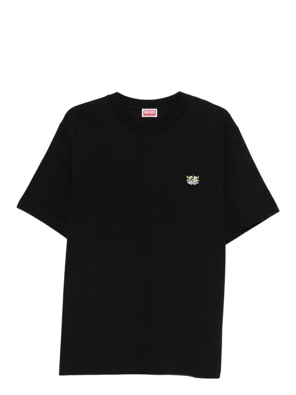 Kenzo Wild Tiger Cotton T Shirt - Black