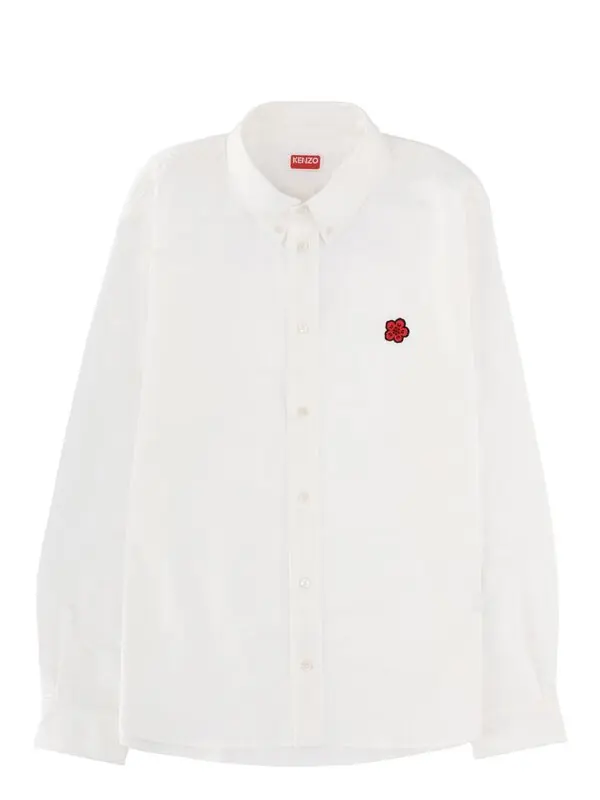 Kenzo Boke Flower' Logo Shirt - White