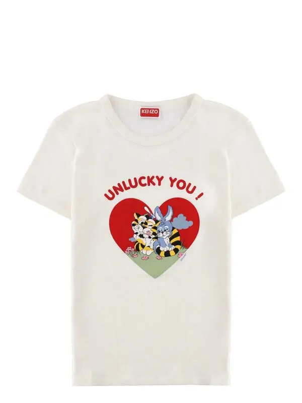 Kenzo T-shirt With Print - White