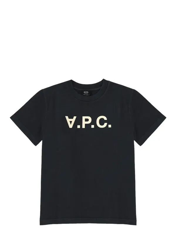 A.p.c. T-shirt With Logo - Black