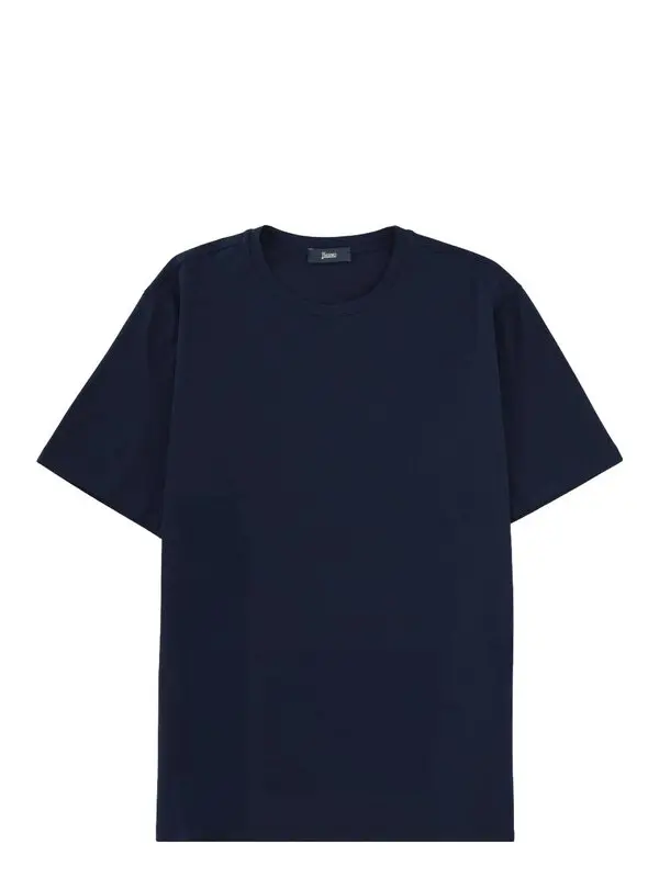 Herno Cotton T Shirt - Blue