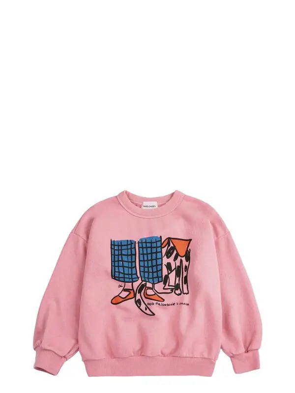 BOBO CHOSES Printed Sweatshirt - Pink