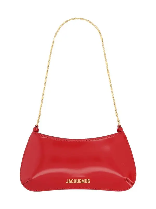 Jacquemus Bisou Chaine Small Bag - Red