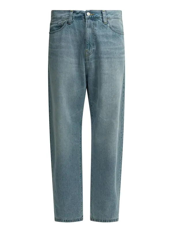Carhartt Work In Progress Straight Leg Jeans - Light Blue