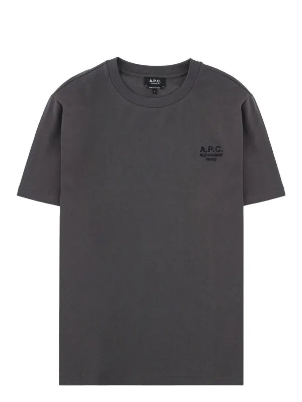 A.p.c. Standard T Shirt - Charcoal