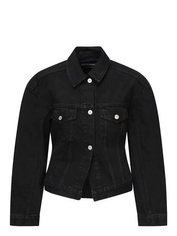 Jacquemus Denim Jacket - Black