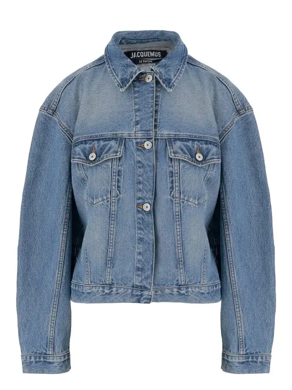 Jacquemus Denim Jacket De Nimes - Blue