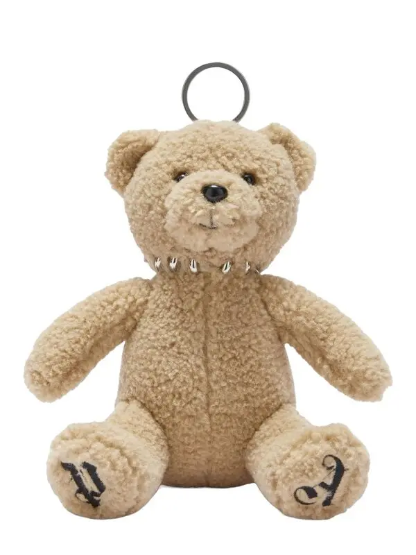 Palm Angels Bear Peluche Keyring - Brown  Brown