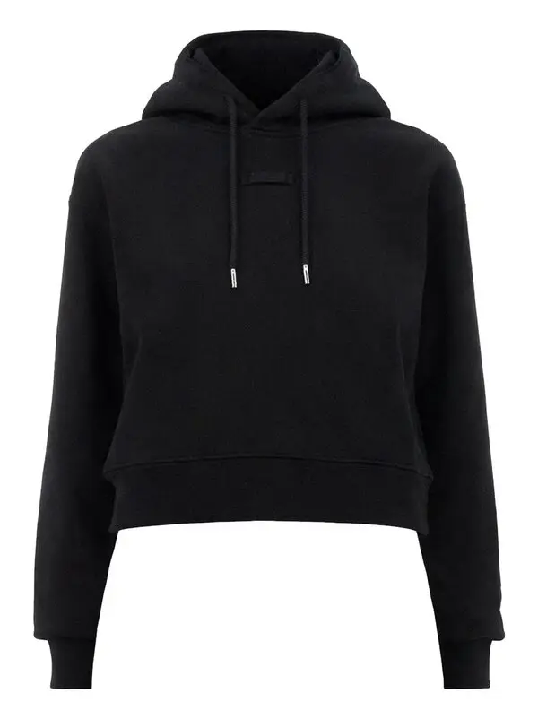 Jacquemus Grosgrain Hoodie - Black