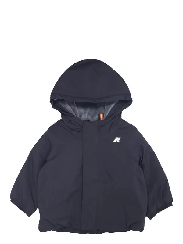 K-WAY Hooded Jacket - Black