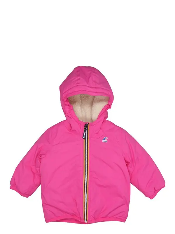 K-WAY Hooded Jacket - Magenta