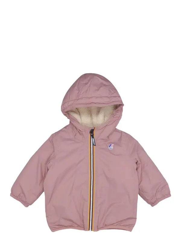 K-WAY Hooded Jacket - Pink