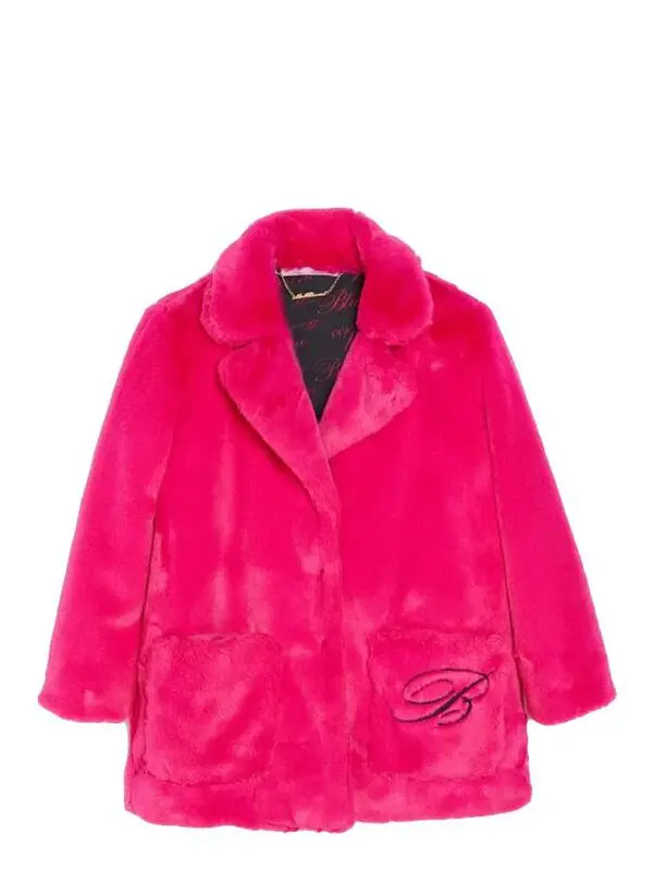 Blumarine Synthetic Jacket - Fuchsia