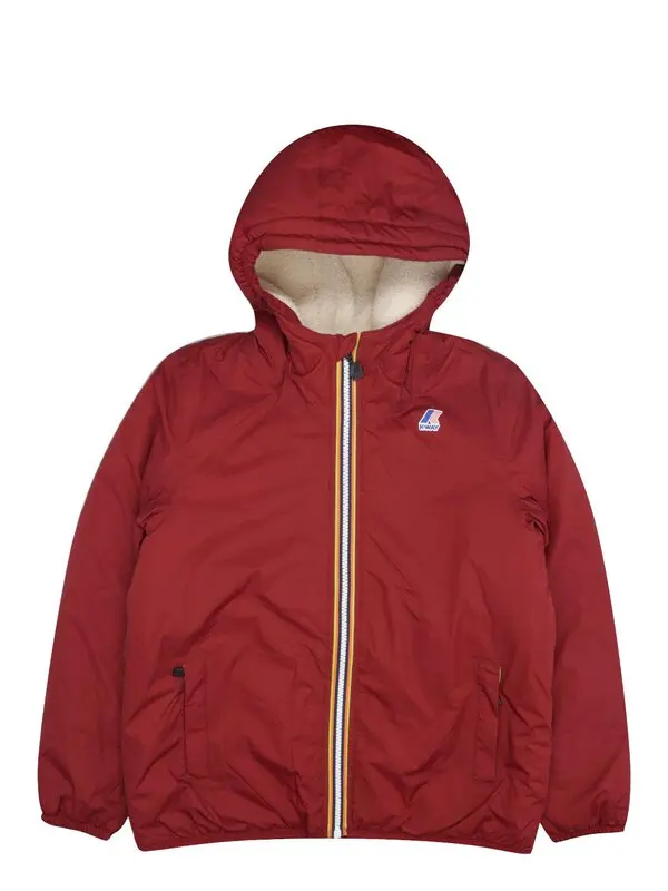 K-WAY Hooded Jacket - Red