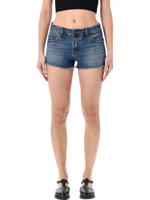 LEVI'S Denim Shorts - French Lunch Mid Blue