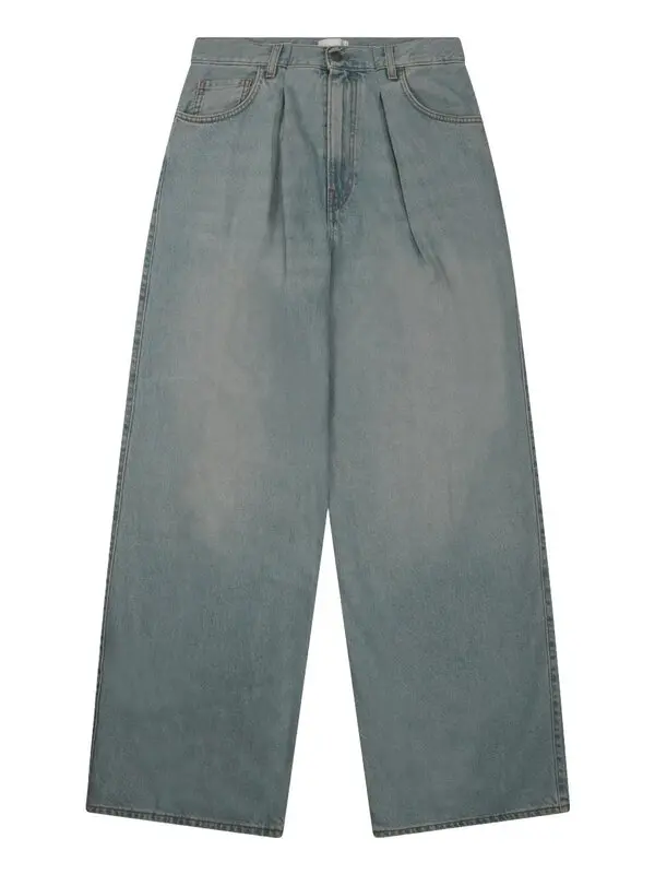 HAIKURE Wide Leg Jeans - Blue
