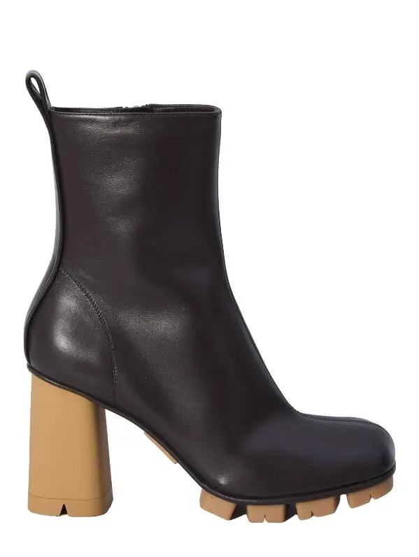 Bottega Veneta Shore Ankle Boots - Brown