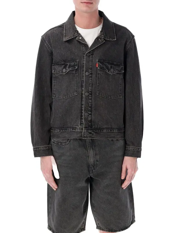 LEVI'S Denim Trucker Jacket - Black Wash