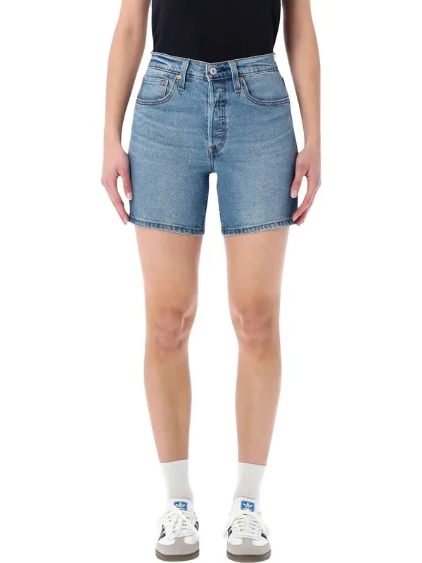LEVI'S Denim Shorts - Pen Ring Lighweight Mid Blue