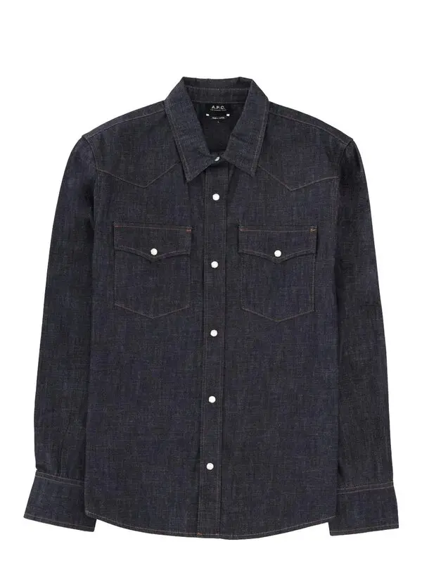 A.p.c. Western' Shirt - Denim
