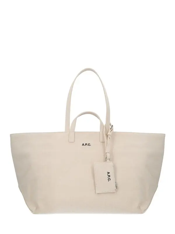 A.p.c. Le Drummer Tote Bag - Powder